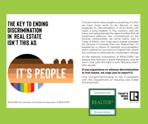 GREENWOOD ASSOCIATION OF REALTORS - Greenwood Association of Realtors